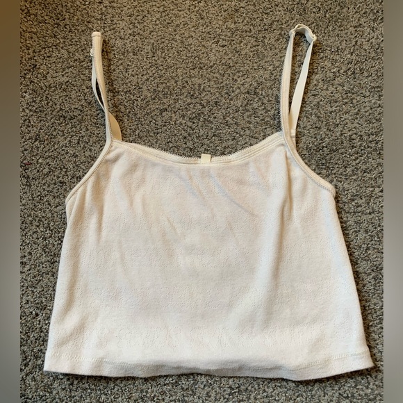 SKIMS | Tops | Skims Logo Pointelle Tank | Poshmark